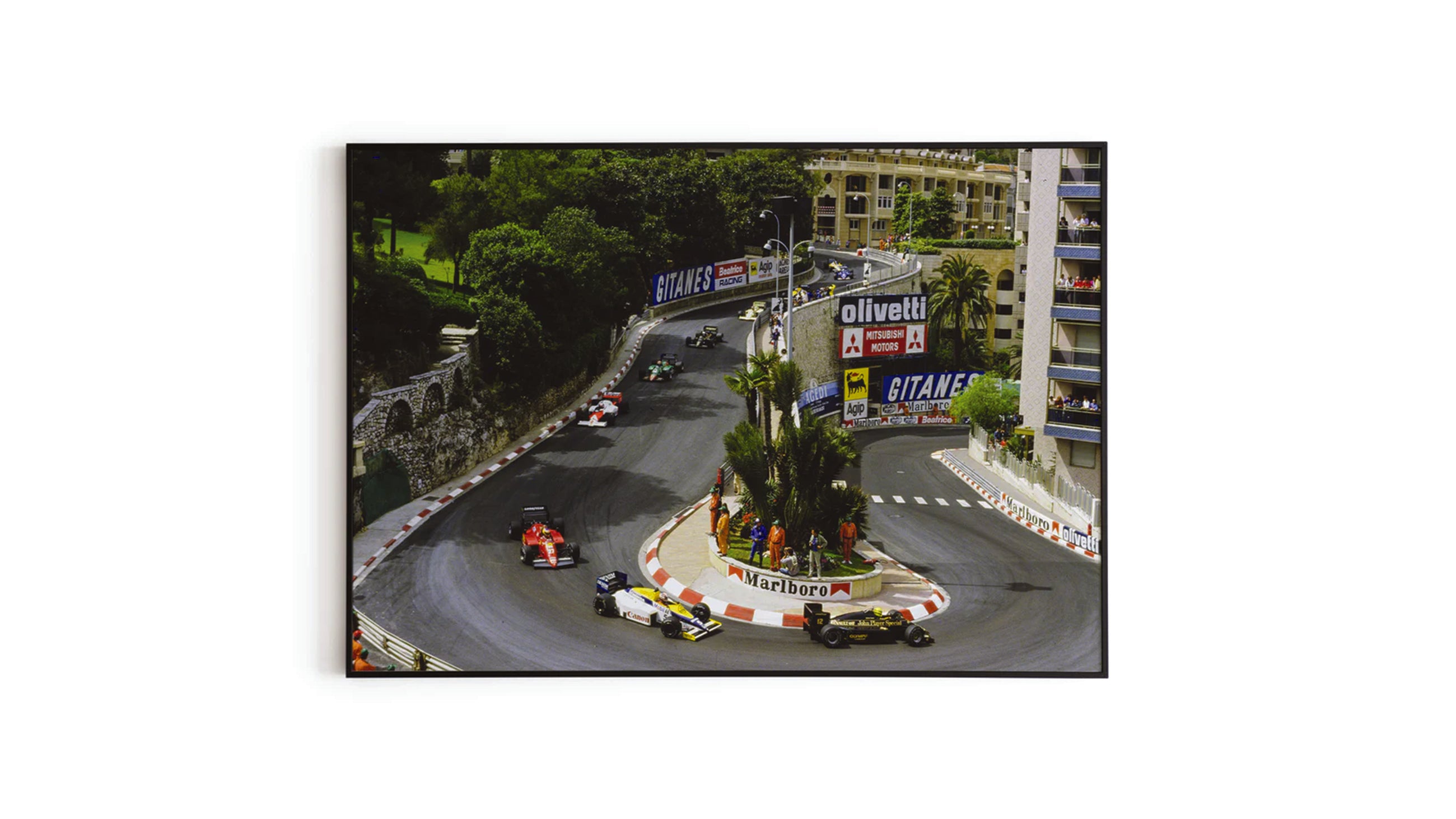 Giant Poster - 3 ft x 2 ft - Monaco GP, '85